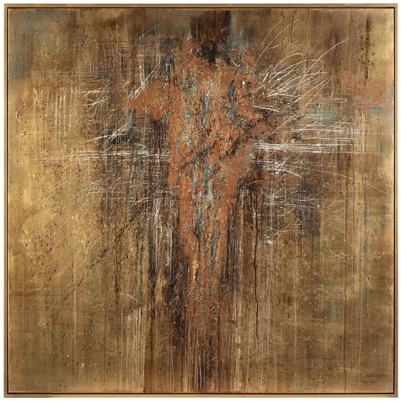 John-Richard JRO-3327 Teng Fei's Everlasting Elegy 59.5 X 59.5 inch ...