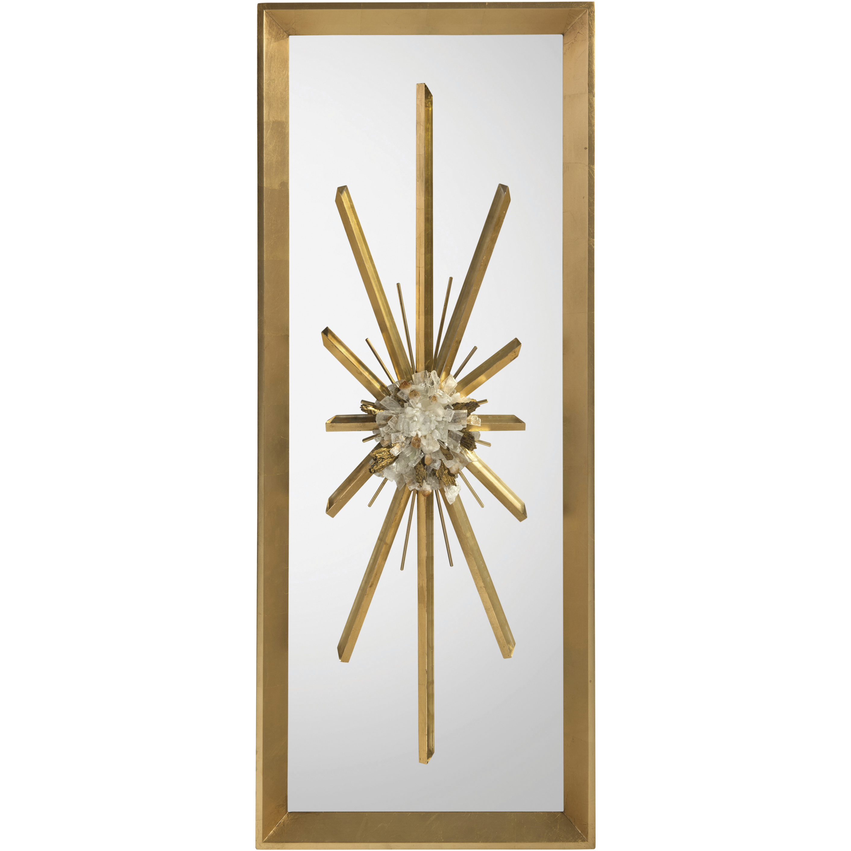 John-Richard JRM-1016 Leah Gold Wall Mirror